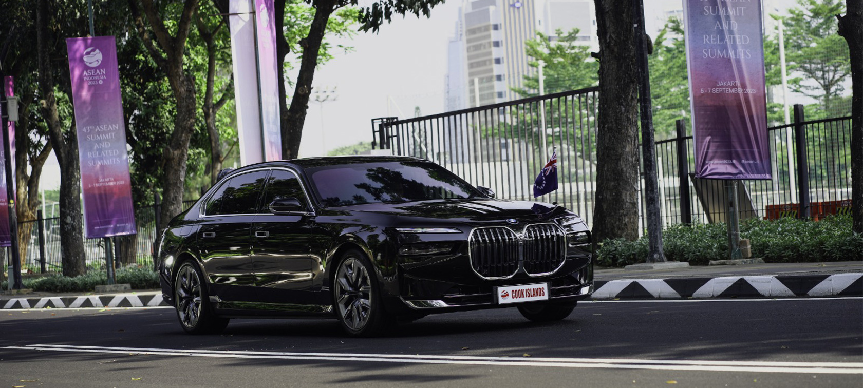 BMW i7 di KTT ke-43 ASEAN PLUS